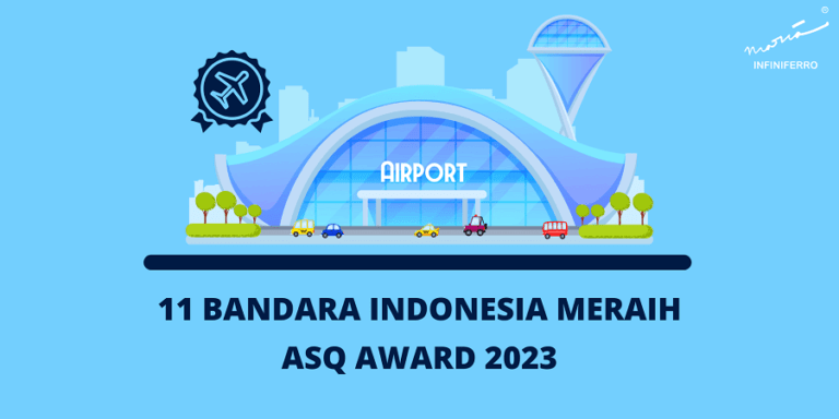 11 Bandara Indonesia Meraih ASQ Award 2023 - Maria Infiniferro